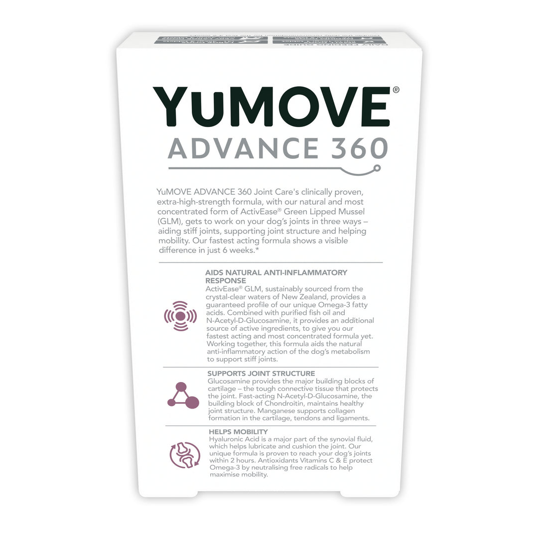 YuMOVE ADVANCE 360 Joint Care for Dogs – Vet Rewards