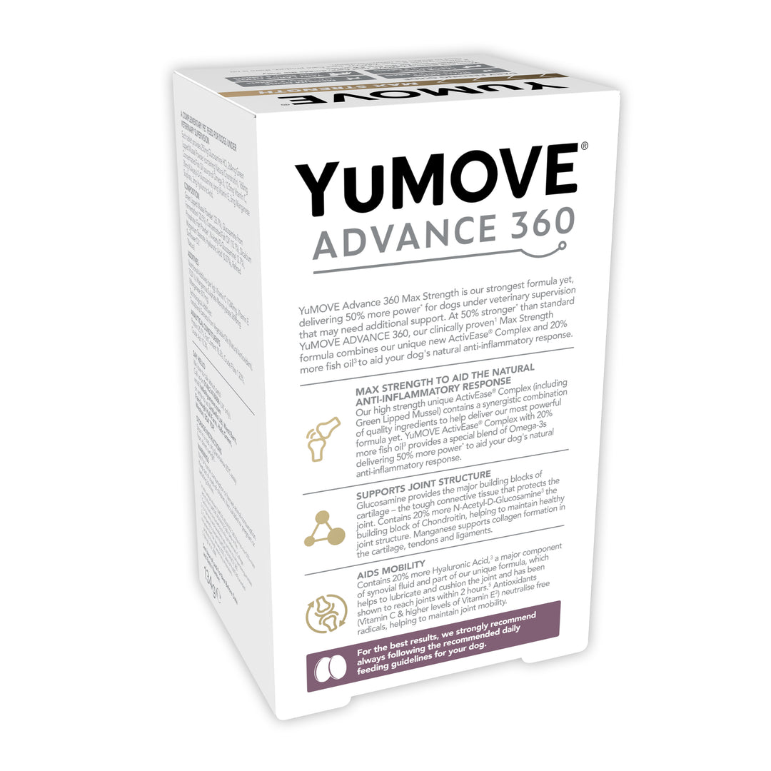 YuMOVE ADVANCE 360 Max Strength for Dogs – Vet Rewards