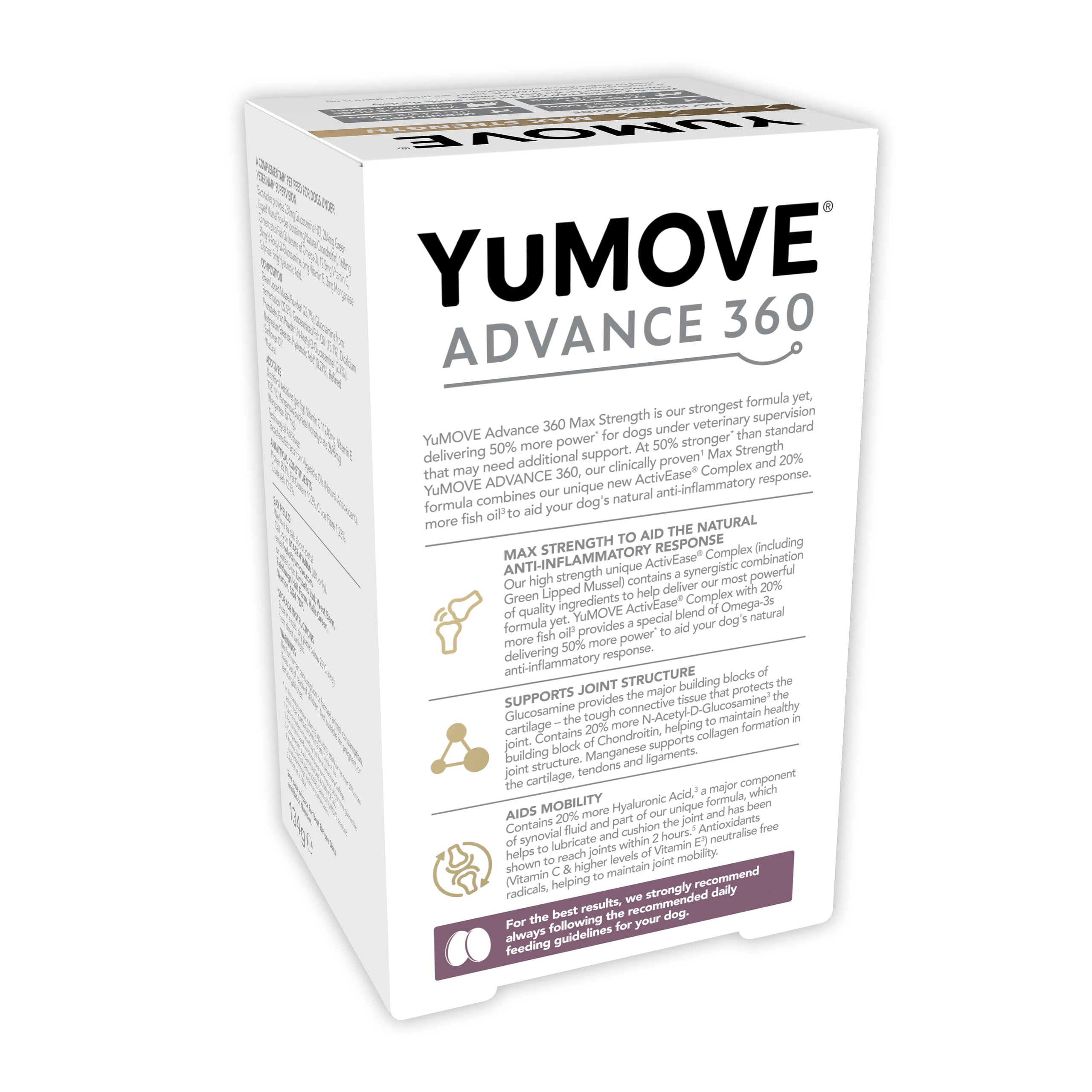YuMOVE ADVANCE 360 Max Strength for Dogs – Vet Rewards