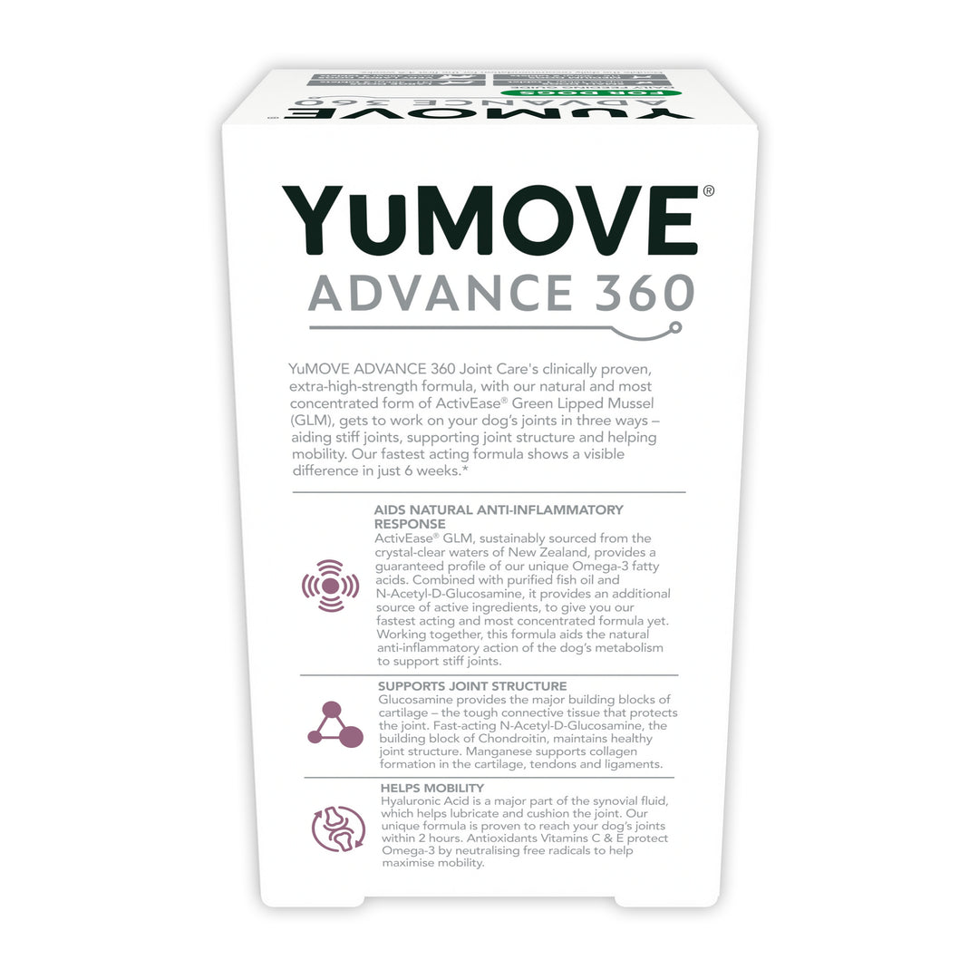 YuMOVE ADVANCE 360 Joint Care for Dogs – Vet Rewards
