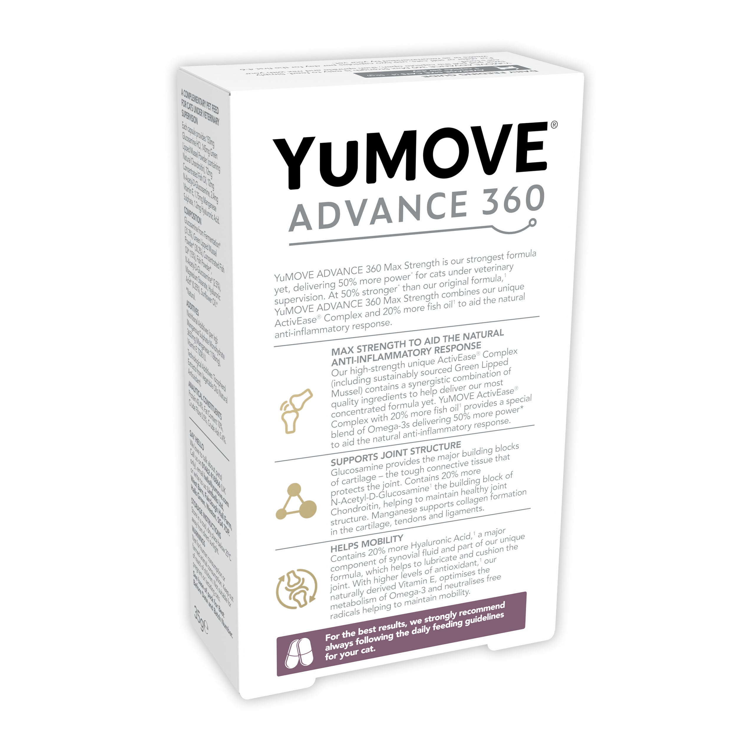 YuMOVE ADVANCE 360 Max Strength Joint Care for Cats – Vet Rewards